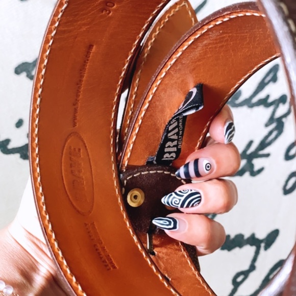 Brave | Accessories | Brave Brown Suede Belt | Poshmark